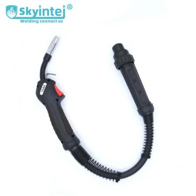 China Skyintej 15AK MIG Welding Torch Air Cooled Aluminum Alloy Electric Drive Consumable Parts for sale