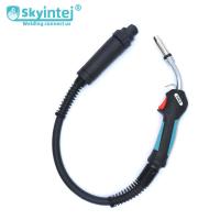 China Mig Welding Torch 24KD Carbon Dioxide 220V Copper Plated Flexible Swan Neck Air Cooled for sale