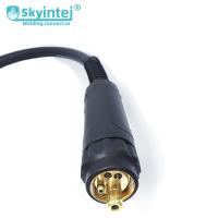 China Mig Welding Torch 24KD Carbon Dioxide 220V Copper Plated Flexible Swan Neck Air Cooled for sale