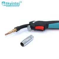 China 15AK Welding Torch Complete Set MIG MAG Air Cooled 6061 Aluminum Alloy Electric Drive  Welding Gun for sale