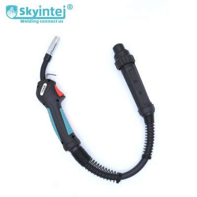 China 15AK Welding Torch Complete Set MIG MAG Air Cooled 6061 Aluminum Alloy Electric Drive  Welding Gun for sale