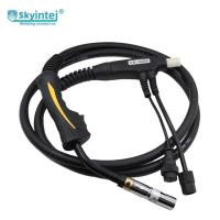 China KR500A 500A DC Air Cooled Copper Plated Swan Neck Skyintej MIG Welding Torch with CO2 Gas Compatibility 220V for sale