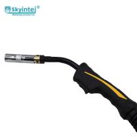 China KR500A 500A DC Air Cooled Copper Plated Swan Neck Skyintej MIG Welding Torch with CO2 Gas Compatibility 220V for sale
