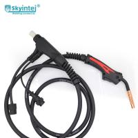China Air Cooled Skyintej Pana 200A Copper Plated Flexible Swan Neck Electric Drive MIG Welding Torch High Temperature Resistant for sale