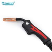China Air Cooled Skyintej Pana 200A Copper Plated Flexible Swan Neck Electric Drive MIG Welding Torch High Temperature Resistant for sale