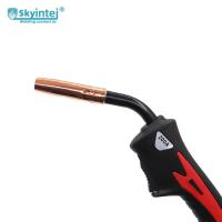 China Air Cooled Skyintej Pana 200A Copper Plated Flexible Swan Neck Electric Drive MIG Welding Torch High Temperature Resistant for sale