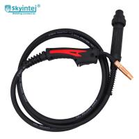 China Skyintej Euro 200A MIG Torch Copper Plated Air Cooled Flexible Swan Neck High Temp Resistant Welding Accessories for sale