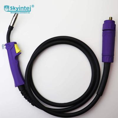 China SKYINTEJ 15AK Welding Torch Complete Set Customized Cable Size and Length Purple Handle for sale