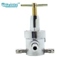 China Heavy Duty Propane LPG Gas Regulator Adjustable Pressure Regulator with Gauge for Welding Cutting Brazing Heating for sale