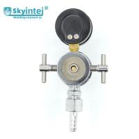 China Heavy Duty Propane LPG Gas Regulator Adjustable Pressure Regulator with Gauge for Welding Cutting Brazing Heating for sale