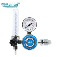 China Argon CO2 Gas Flowmeter CGA580 Welding Regulator Heavy Duty Brass Pressure Regulator for TIG MIG Welding Machine Parts for sale