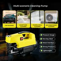 China Portable Electric Power Washer High Pressure Cold Water Cleaning Car Wash Machine Foam Motor 220V New Shop Home Use for sale