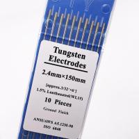 China Tungsten TIG Welding Consumables Tungsten Electrode 1.6/2.0/2.4/3.2mm Red Head Tungsten for sale