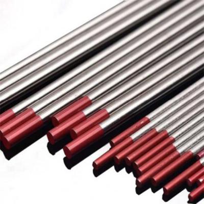 China Tungsten TIG Welding Consumables Tungsten Electrode 1.6/2.0/2.4/3.2mm Red Head Tungsten for sale
