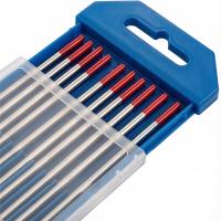 China TIG Welding Parts WT20 Thoriated Tungsten Needle Tungsten Electrode Argon Arc Welding Red Head Tungsten Needle 1.6/2.4/3.2mm for sale