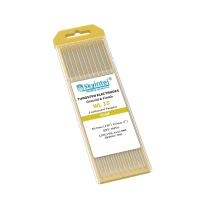 China 1.5% Lanthanated Gold Tip Tungsten Electrode 2.4mm TIG Welding Rod for Stainless Steel for sale