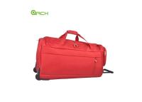 China Rolling Luggage Bag Tapestry Wheeled Duffle with One Front Pocket for sale