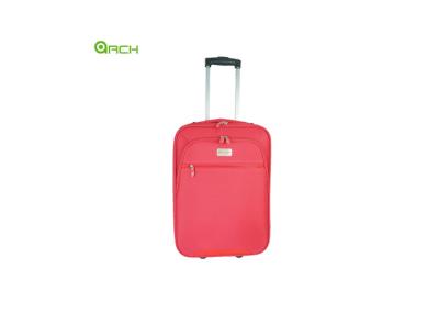 China 600D Polyester Soft Sided Luggage with Front Pocket for sale