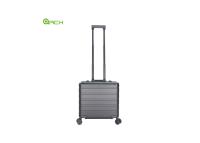 China Aluminium Hard Sided Luggage with Double Spinner Wheels for sale