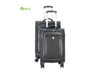 China Carbon Material Travel Trolley Checked Luggage Bag With Link-to-Go System for sale