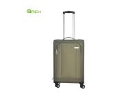 China 300D Polyester Soft Sided Luggage with Stylish Flight Wheels and Internal Trolley System for sale