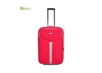 China 600D Economic Polyester Soft Sided Luggage with Skate Wheels for sale