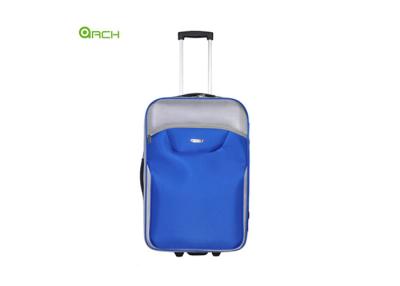 China Tapestry Soft Sided Luggage with One Front Pocket and Big Skate Wheels for sale