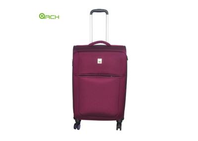 China Tapestry Soft Sided Luggage with Double Detachable Spinner Wheels and Internal Trolley System for sale