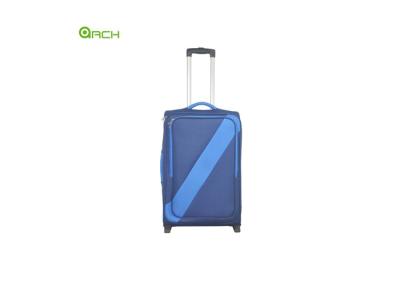 China 600d Polyester Material Trolley Case Soft Sided Luggage with Skate Wheels for sale
