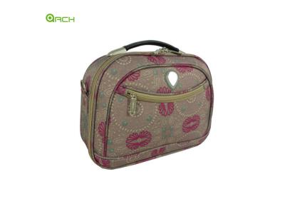 China 600D polyester Cosmetic Vanity Duffle Travel Luggage Bag with Printing for sale