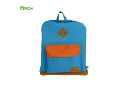 China 600D and leather Backpack Duffle Travel Luggage Bag with pad lock for sale