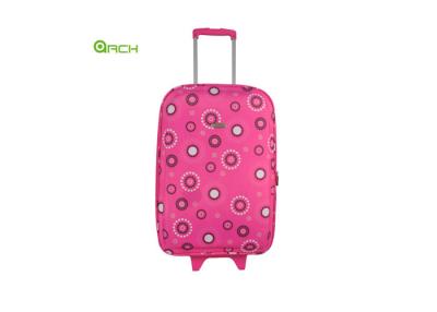 China 600D Polyester Printing Material Luggage Bag Sets with Skate Wheels for sale