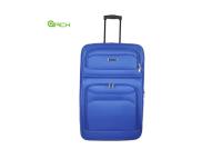 China 600D Polyester Lightweight Luggage Bag with Expander and Two Big Front Pockets for sale