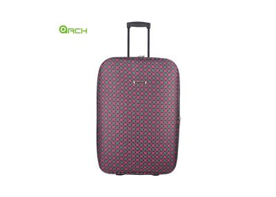China Printing 600D Polyester Travel Trolley Lightweight Luggage Bag with Expander for sale