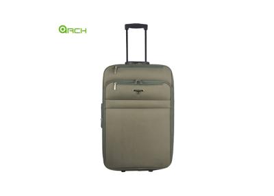 China 600D Polyester Travel Trolley Lightweight Luggage Bag with Expander and Skate Wheels for sale