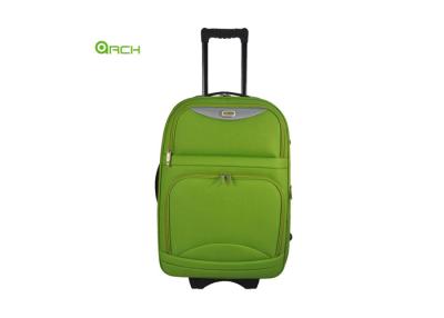 China Large Capacity Round Shape Lightweight Luggage Bag with Two Front Pockets and 6 Skate Wheels for sale