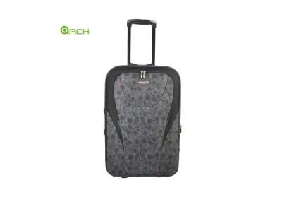 China Printing 600D Polyester Travel Trolley Lightweight Luggage Bag with Skate Wheels for sale