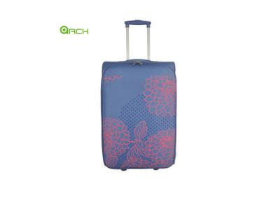 China 600D Polyester Travel Trolley Lightweight Luggage Bag with Skate Wheels for sale