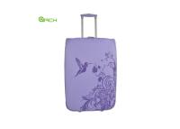 China 600D Polyester Travel Trolley Lightweight Luggage Bag with Skate Wheels and Padded Handles for sale