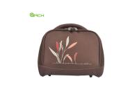China 600D polyester Duffel Travel Vanity Cosmetic Bag with Printing for sale