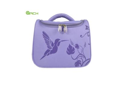 China Printing Duffel Travel Vanity Cosmetic Bag with Top Carry Handle for sale