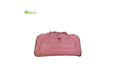 China Tapestry Travel Wheeled Duffle Rolling Luggage Bag with Skate Wheels for sale