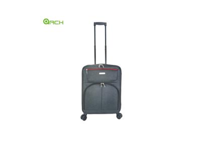 China Economic Trolley Travel Luggage Bag with Spinner Wheels and Two Front Pockets for sale
