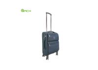 China Crinkle Nylon Trolley Travel Luggage Bag with Flight Wheels for sale