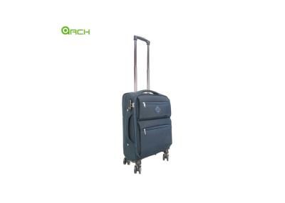 China Crinkle Nylon Trolley Travel Luggage Bag with Flight Wheels for sale