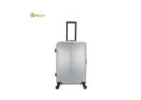 China Durable ABS PC Expandable Hard Sided Luggage with Spinner Wheels for sale
