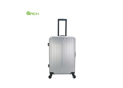 China Durable ABS PC Expandable Hard Sided Luggage with Spinner Wheels for sale