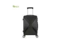 China ABS PC Hard Sided Trolley Case Travel Luggage with Spinner Wheels for sale