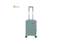 China PP Hard Sided Trolley Case Travel Luggage with Dual Spinner Wheels for sale