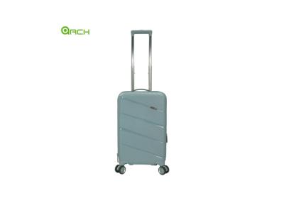 China PP Hard Sided Trolley Case Travel Luggage with Dual Spinner Wheels for sale